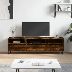 vidaXL TV skříňka 150 x 30 x 44,5 cm kompozitní dřevo [831302] Barva: kouřový dub