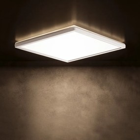 KANLUX KANLUX, AZPO stropní LED svítilna, 420x420mm, 22W, 3000/4000/6000K, IP54, bílá, 31534