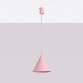 Sollux Lighting Závěsné svítidlo NOX 25 růžové