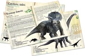 Vilac Sada 3 puzzle dinosaurů / od 5 let