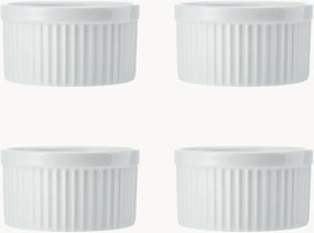 Sada porcelánových ramekin Chalk, 4 díly