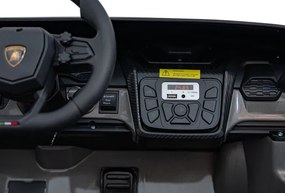 Elektrické autíčko Lamborghini Revuelto XL šedé