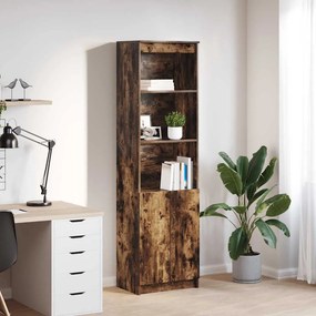 Vysoká deska kouřový dub 50x35x180 cm Dřevěné konstrukce 3328466