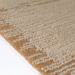 Ručně tkaný vlněný koberec v přírodní barvě 140x200 cm Harris Modula Wool – Flair Rugs