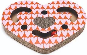 Beeztees Škrabadlo pro kočky Love 40x30cm