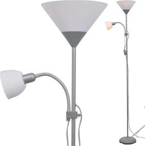 Stojací lampa šedá 242732