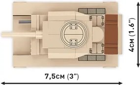 COBI 3090 II WW Panzer III Ausf L / 82 kostek / 1:72 / od 6 let