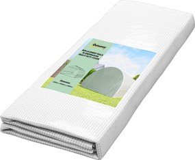 Outsunny náhradní fólie náhradní kryt 600 x 300 x 200 cm s předními dveřmi, 12 oken skleníková fólie odolná proti roztržení, zahradní fólie pro sklen…