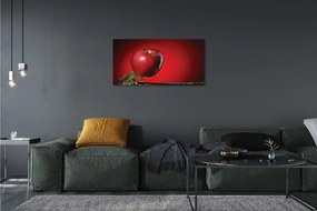 Obrazy na plátně jablko ve vodě 140x70 cm
