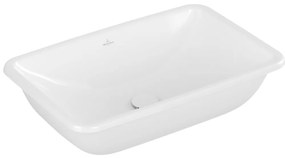Villeroy & Boch 4A580101-Zápustné umyvadlo LOOP&FRIENDS 61,5x38 cm keramika/bílá