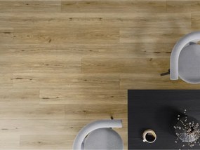 Mexen Sanford vzorek SPC vinylových panelů 6,5 mm, podložka IXPE 1,5 mm, 4 V-drážka, Dub - F1059-S