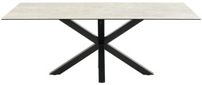 Heaven jídelní stůl šedý 200x100 cm