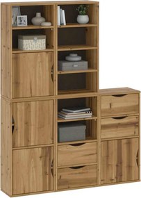 Boční skříňky 5 ks "ODDA" 40x24x79 cm Borovicový masiv 3365358