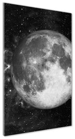 Wallmuralia Vertikální Foto-obraz fotografie na skle Měsíc 50x100