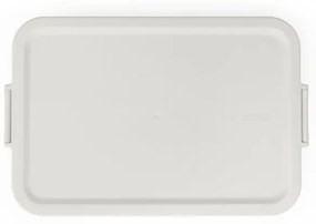 Brabantia MAKE&TAKE FLAT Obědový box 25,5x16,6x3,7 cm - světle šedá