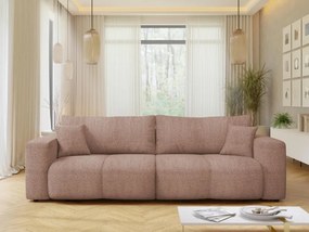 Rozkládací pohovka Larow Boucle, Potah: Coral 15