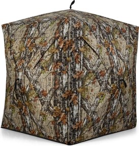 Costway Hunting Blind 2-Person Pozemní stan s tichým posuvným oknem Přenosný