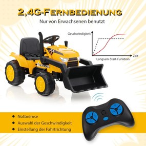 Costway Mobile children's excavator s adjustable digging shovel pro children