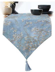 Běhoun na stůl 45x140 cm Blue Spring – Minimalist Cushion Covers