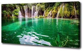 Wallmuralia Foto obraz na plátně Plitvické jezero 100x50