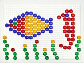 Lena Mozaika malá transparentní 140 dílků / od 3 let