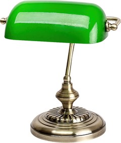 Rabalux BANK stolní lampa 60W/E27/IP20 - bronz