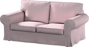 Potah na pohovku IKEA Ektorp 2-místná, nerozkládací barva růžová látka pletený vzor