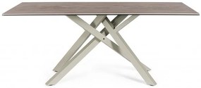 BIZZOTTO Jídelní stůl TAUPE 180x90 0731265