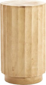 Kulatý odkládací stolek z mangového dřeva ø 35 cm Ellena – Light &amp; Living