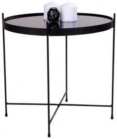 Konferenční stolek VENEZIA HOUSE NORDIC ø48 cm,černý House Nordic 2101100