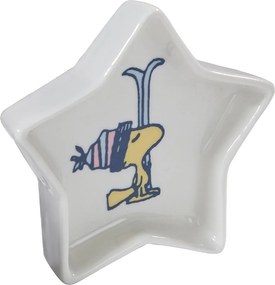 PEANUTS Talířek na šperky hvězda Woodstock a lyže 10 cm