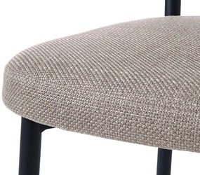 Designová jídelní židle Calixte písková