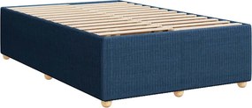 Box spring postel s matrací černá 120x190 cm textil 3285559