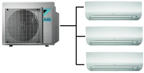 Klimatizace Daikin Perfera 1+3 (2kW + 2kW + 2,5kW) Multi-split R32