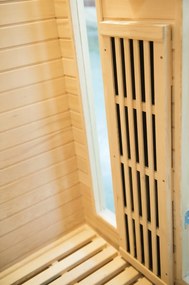 HEALTHLAND DeLUXE 4004 Carbon rohová infrasauna