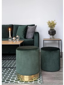 House Nordic Odkládací stolek, dubový vzhled, černý rám\n45x45x45 cm