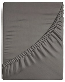 MAKOSATENOVÉ PROSTĚRADLO NOVA S GUMIČKOU 200X220 CM, VÝŠKA 30 CM ŠEDÁ
