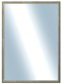 DANTIK - Zarámované zrcadlo - rozměr s rámem cca 50x70 cm z lišty Y-ka fialová linka (3129)