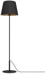 Luminex Stojací lampa ARDEN 1xE27/60W/230V černá/zlatá LU3504