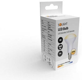 SOLIGHT SMD LED žárovka reflektorová R50 5W E14 3000K 440lm