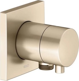 Keuco IXMO Comfort - Uzavírací ventil pod omítku, s připojením hadice, kartáčovaný bronz 59541031102