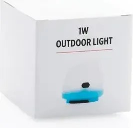 XD Design Venkovní 1W LED osvětlení modrá
