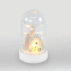 ACA DECOR Vánoční dekorativní LED zátiší Chaloupka - 3xAA