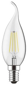 ACA DECOR LED žárovka filament STEP Candle Tip E14 5W