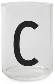Personal Drinking Glass, písmeno C Design Letters