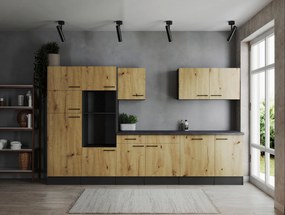 XXXLutz KUCHYŇSKÝ BLOK BEZ SPOTŘEBIČŮ 340 cm Respekta - Online Only kuchyňské linky - 001899046501