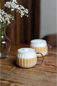 Hrnky na cappuccino v sadě 2 ks 350 ml Tulip – Vialli Design
