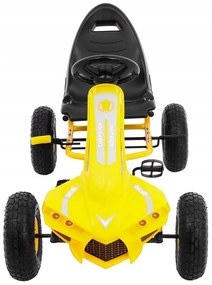 RKToys Dětská motokára Gokart Champion Žlutá