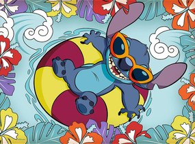TREFL PUZZLE Lilo & Stitch Na prázdninách 27x20cm skládačka 30 dílků tr18305