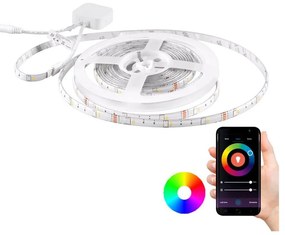 RGB LED Stmívatelný pásek Wi-Fi + hudební funkce LED/16W/230V 5 m Tuya